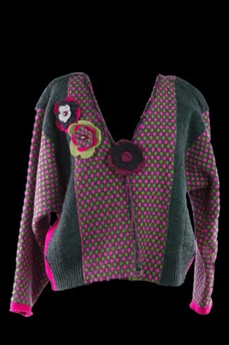 Felted Wool Sweater Jacket - Fit For Art Patterns