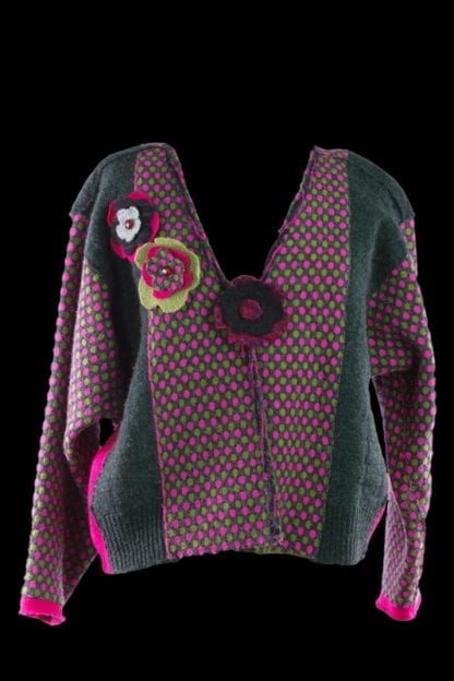 Felted Wool Sweater Jacket - Fit For Art Patterns