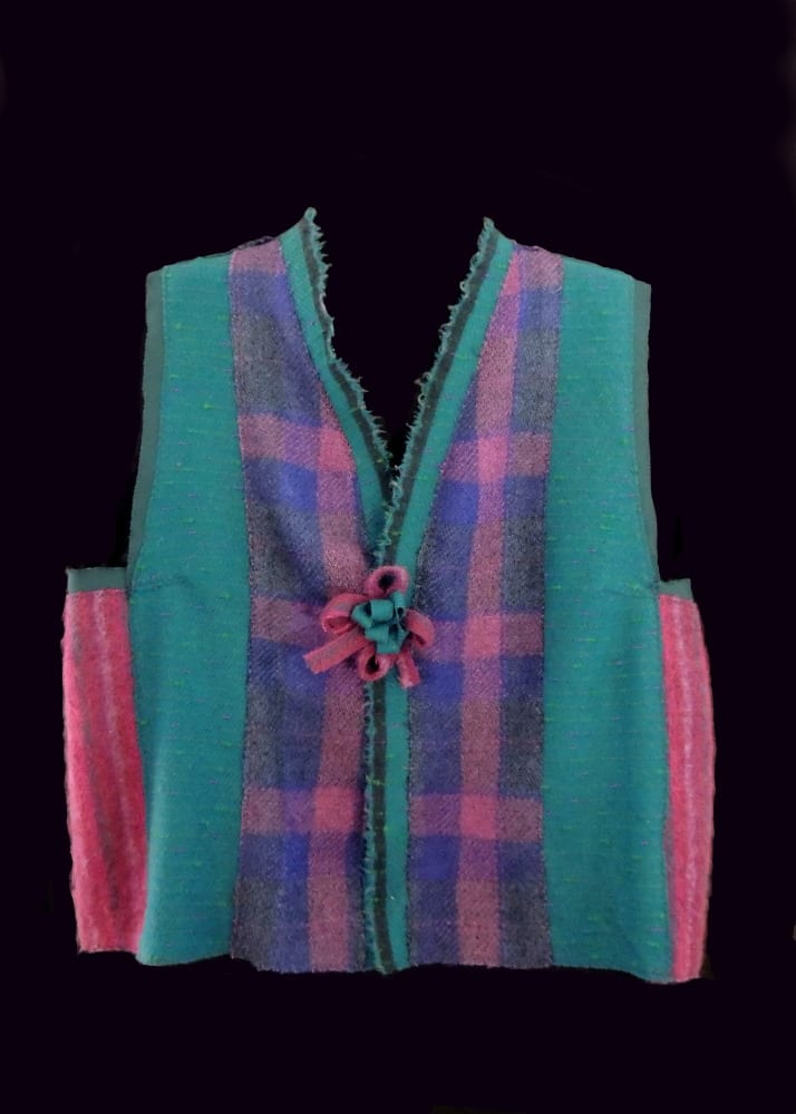 Felted Wool Vest - Fit For Art Patterns