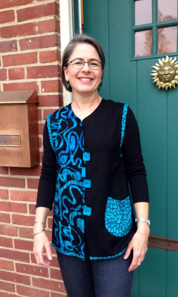 Batik Butik Vest - Fit For Art Patterns