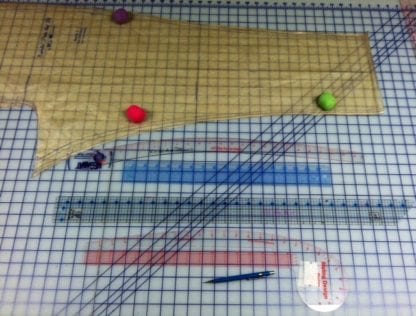 Tracing An Adjusted Eureka! Pants Pattern - Fit For Art Patterns