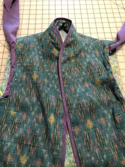 Make a Lined Tabula Rasa Vest - Fit For Art Patterns