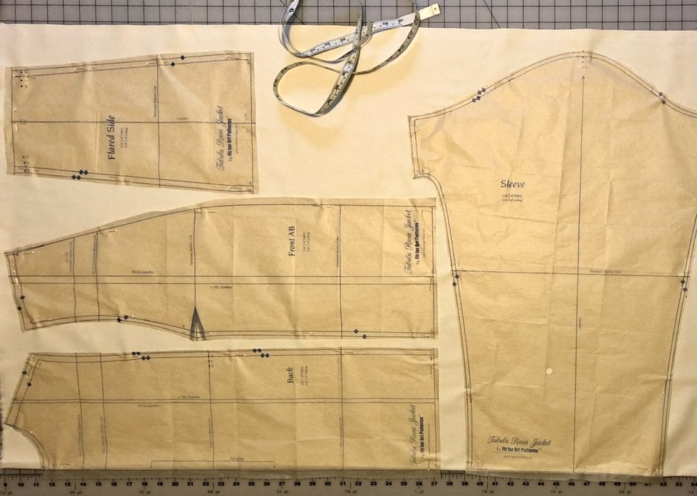 Making a Mock-up for the Tabula Rasa Jacket - Fit For Art Patterns