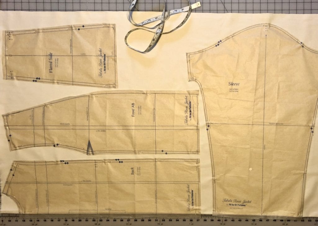 Making a Mock-up for the Tabula Rasa Jacket - Fit For Art Patterns