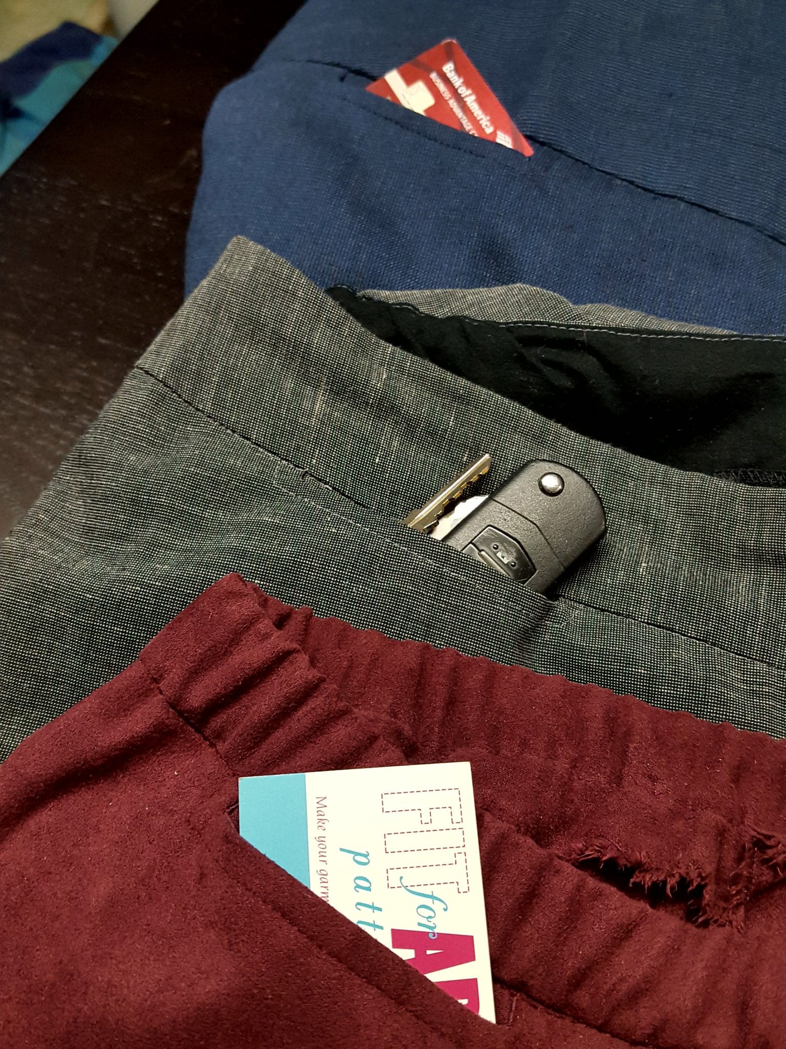 Fingertip Pockets for Eureka! Pants - Fit For Art Patterns