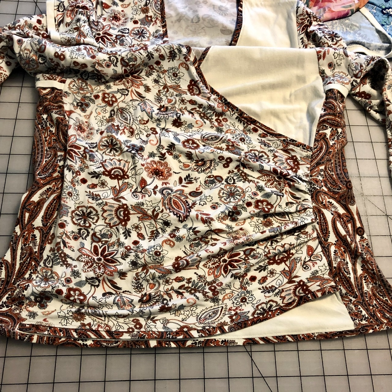 Confetti Surplice Knit Top - Fit For Art Patterns