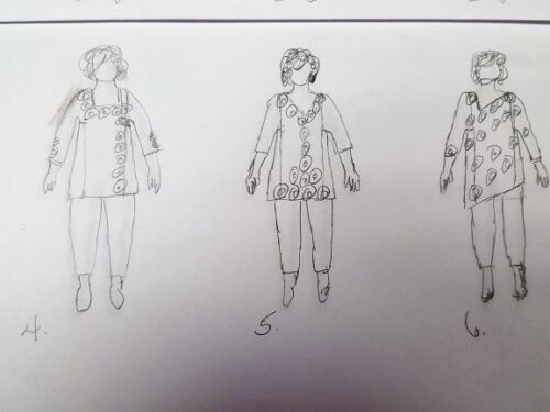 Sketching the Square Armhole - Fit For Art Patterns