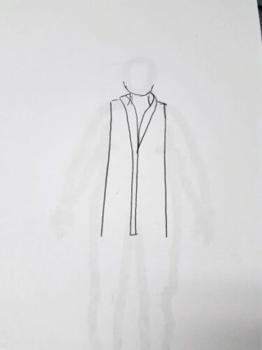 Sketching the Square Armhole - Fit For Art Patterns