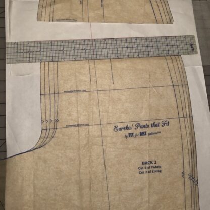 Adjusting the Eureka Pants Pattern Length - Fit For Art Patterns