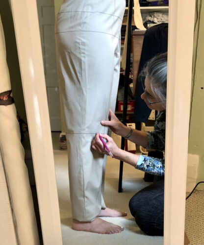 Adjusting the Eureka Pants Pattern Length - Fit For Art Patterns