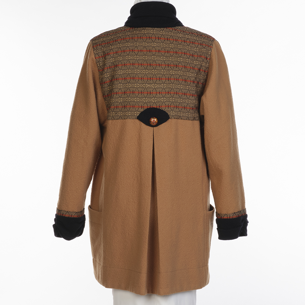 Butterscotch Wool Coat - Fit For Art Patterns