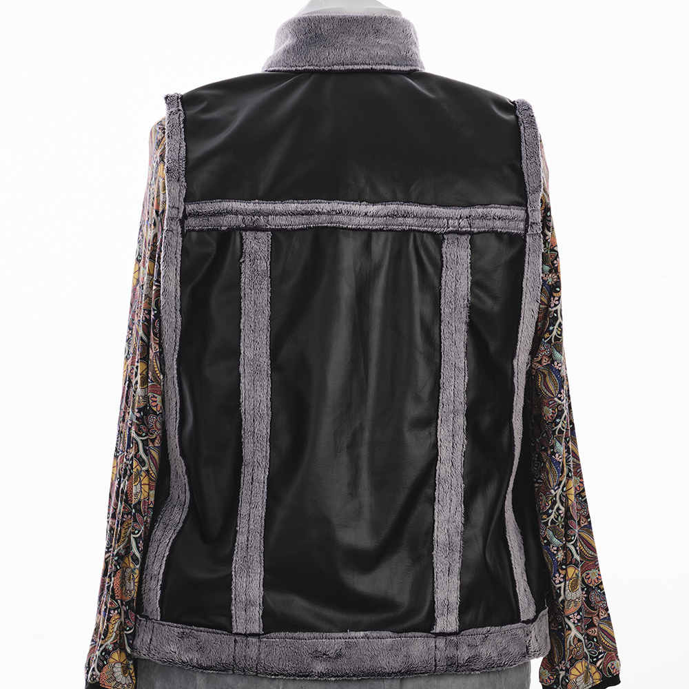 Reversible Fur Vest - Fit For Art Patterns