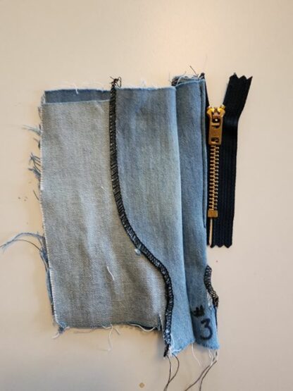 Jean Zipper Insertion - Eureka! Style - Fit For Art Patterns