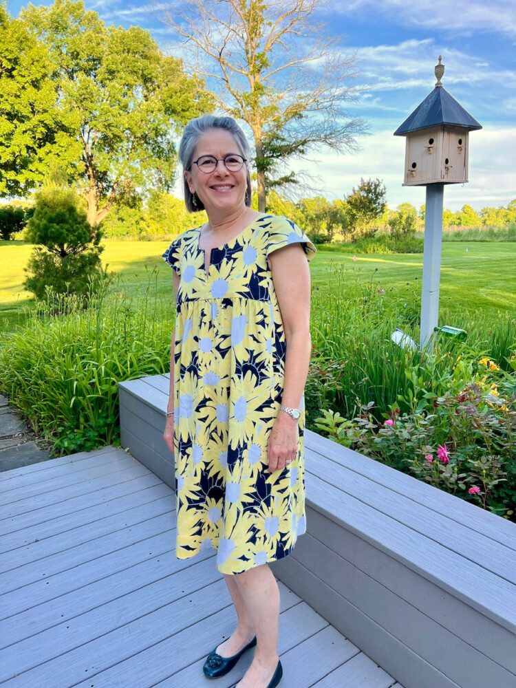 Relaxed Fit Dress with Carpe Diem - Fit For Art Patterns