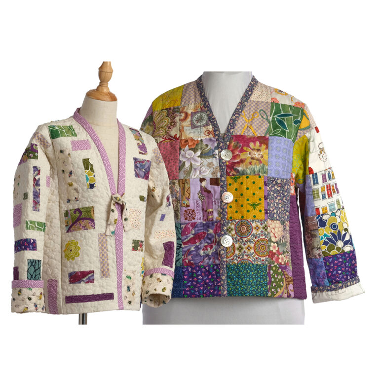 Sewing Quilted Patchwork Jackets - Fit For Art Patterns