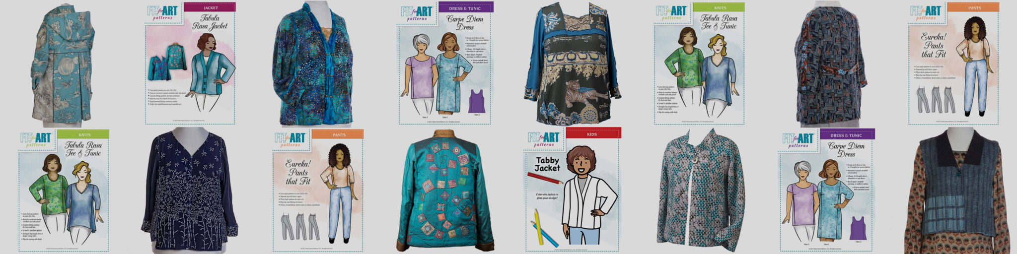 Transitional Wardrobe with Fit for Art - Fit For Art Patterns