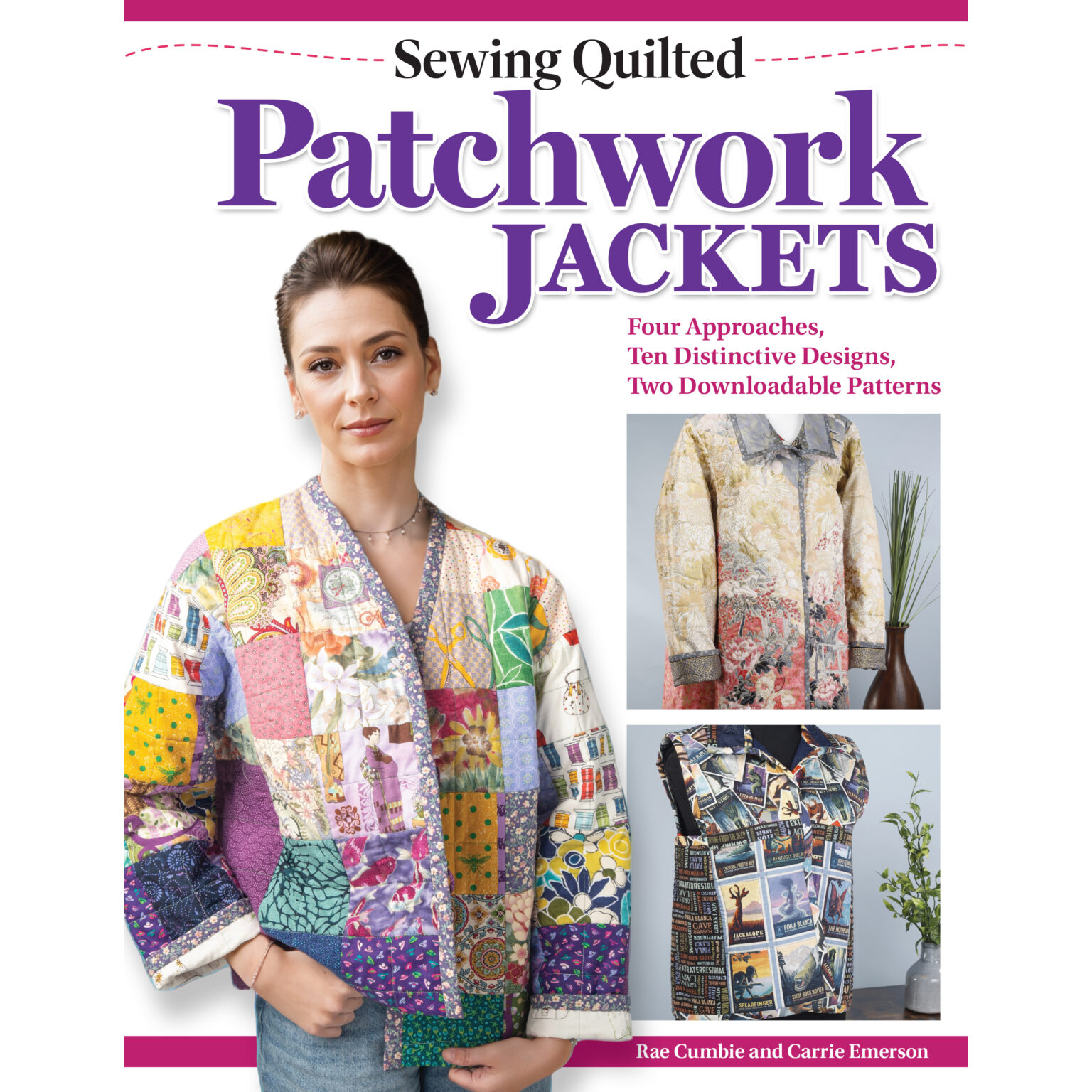 Sewing Quilted Patchwork Jackets - Fit For Art Patterns