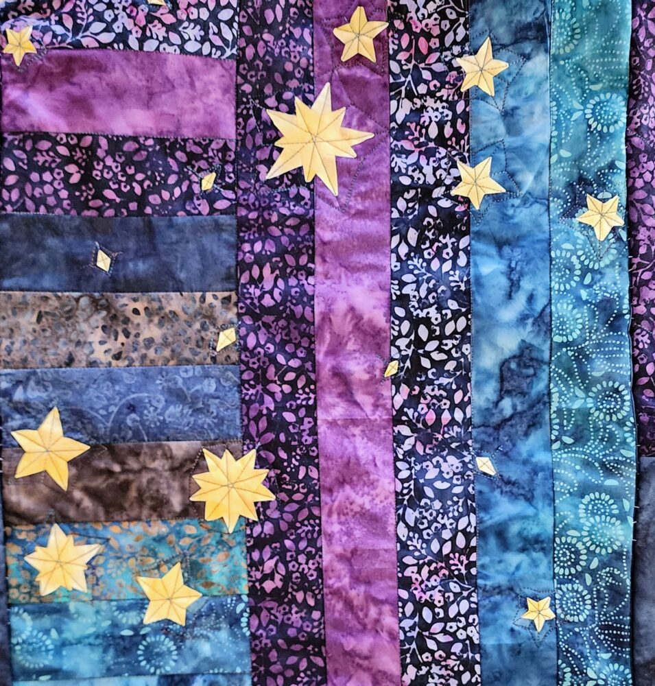 Star Appliques - Up Close - Fit For Art Patterns