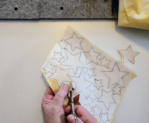 Star Appliques - Up Close - Fit For Art Patterns