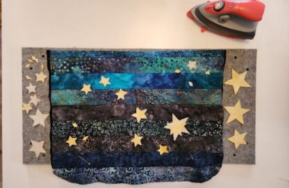 Star Appliques - Up Close - Fit For Art Patterns