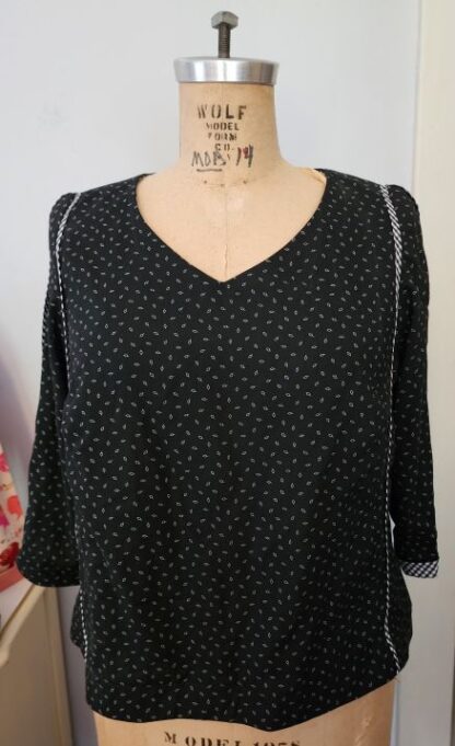 Sew A Successful V Neck - Fit For Art Patterns